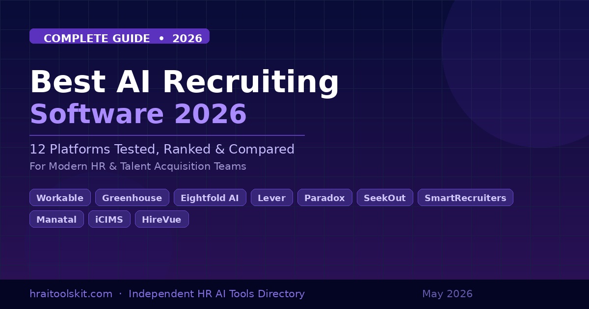 Best AI Recruiting Software 2026: 12 Tools Tested & Ranked ...